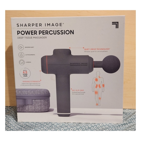 Sharper Image | Other | New Sharper Image Power Percussion Deep Tissue ...